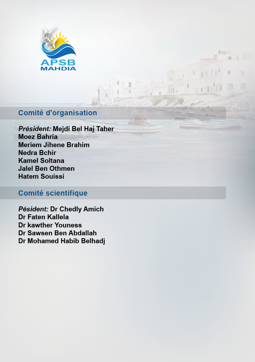 Programme des VIIémes journées Nationales de Santé de Base de Mahdia ...